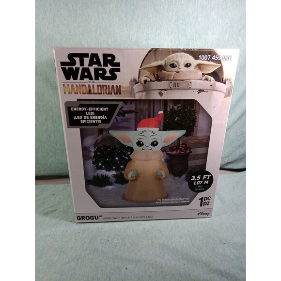 Gemmy | Party Supplies | Star Wars Mandalorian 35ft Grogu Gemmy ...